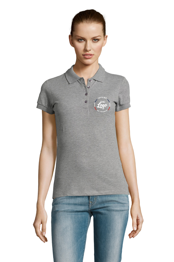 Polo Femme Personnalisé - Flocage & Impression Graphy West